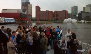 Bedrijfsuitje Gemeente Rotterdam op partyBOOT 3 Rotterdam